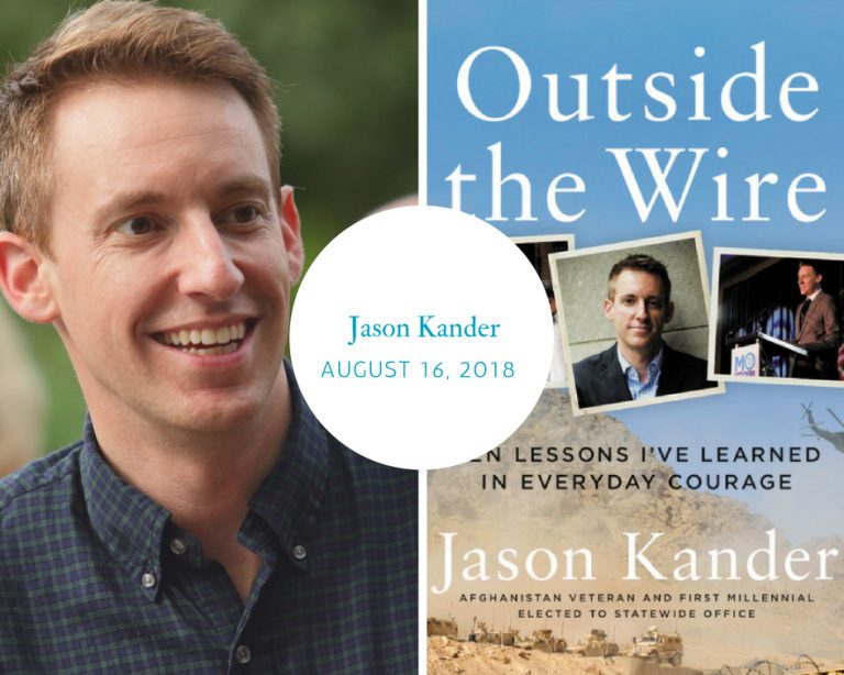 August 16, 2018: Jason Kander with The West Wing writer Eli Attie ...